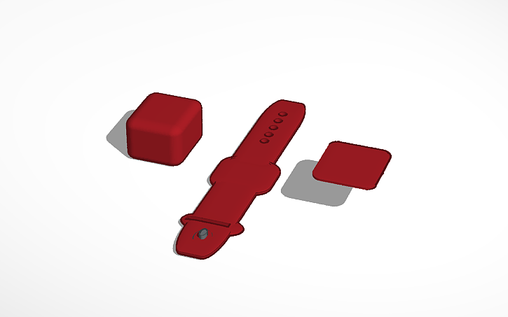 3D design smartwatch - Tinkercad