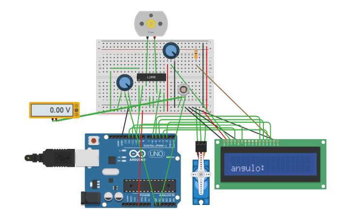 Circuit design Proyecto | Tinkercad