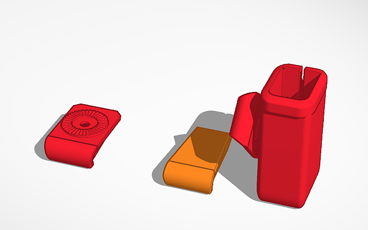 3D design nebulizer - Tinkercad