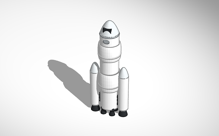 3D design Orion Spacecraft (Assembled) | Tinkercad
