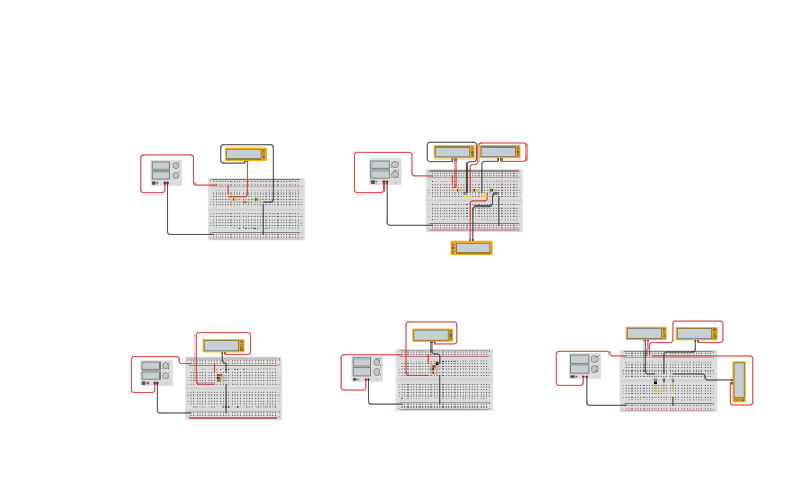 Circuit design Ejercicio del examen - Tinkercad