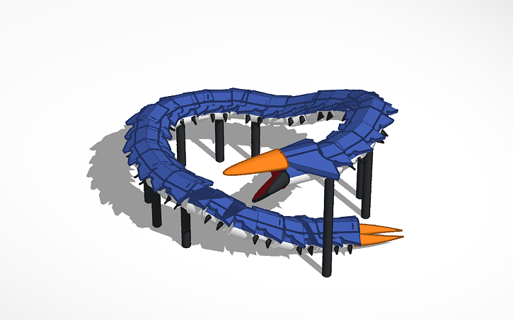 3D design Ice worm leviathan #1 | Tinkercad