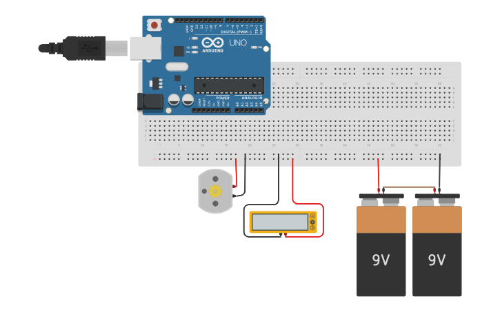 Circuit design Motor_Simple - Tinkercad