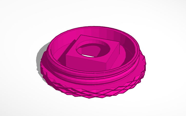 3D design Spray Can Bottom | Tinkercad