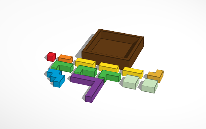 3D design Puzzle Box! (Medium) - Tinkercad