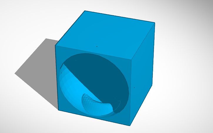 3D design washing machine - Tinkercad
