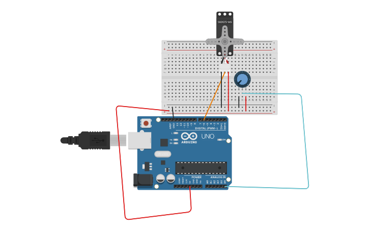 Circuit Design Задание 1 Tinkercad