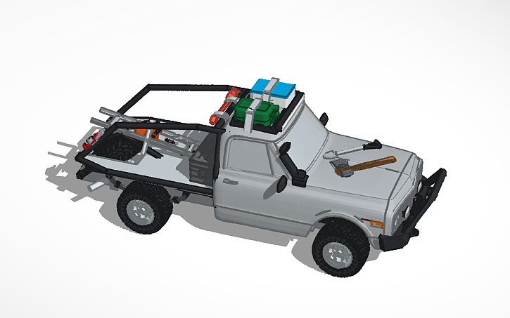 3D design Super Detailed Rock Crawler - Tinkercad