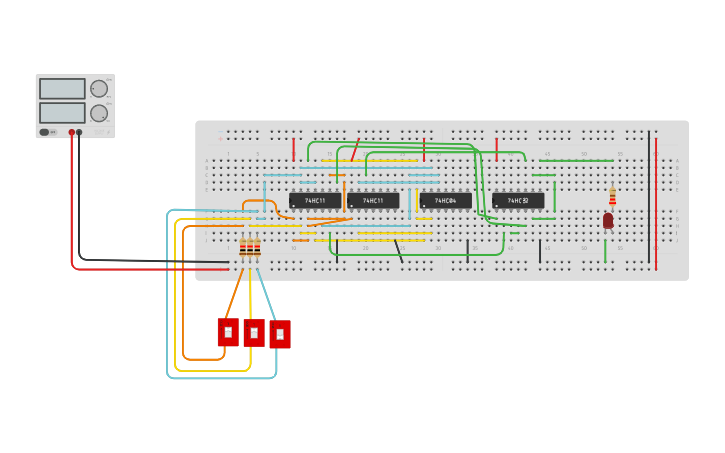 Circuit design Tarea 2 | Tinkercad