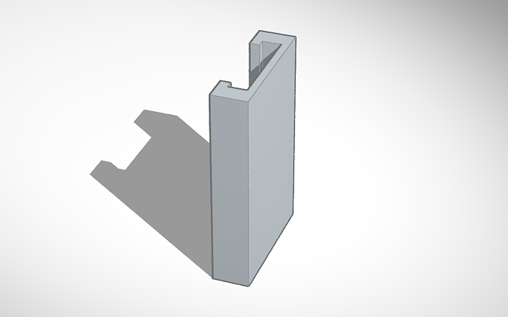 3D design Base Rail | Tinkercad