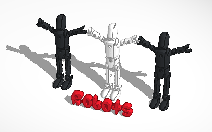 3d Design Robots Tinkercad