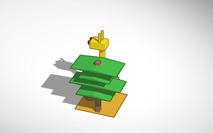 3D design Giraffe - Tinkercad