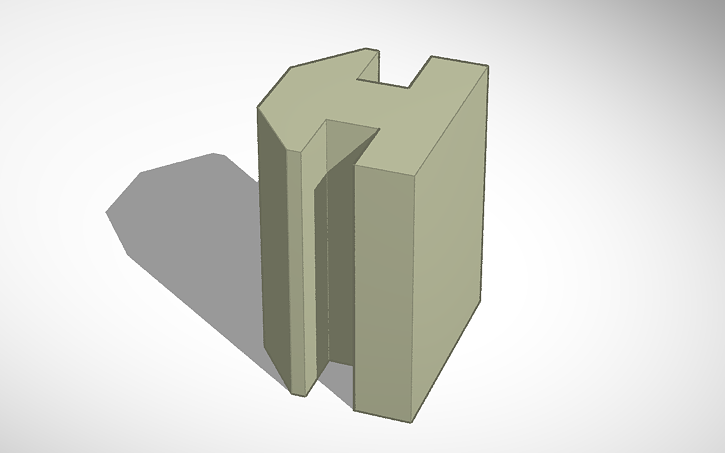 3D design 1545 extrusion insert | Tinkercad