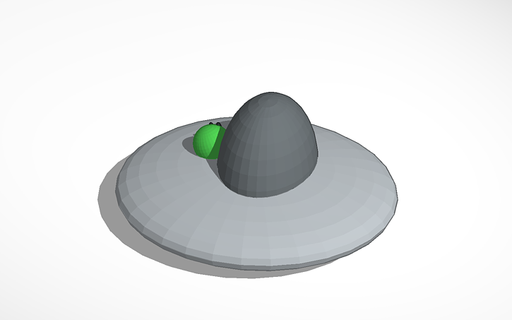 3D design alien - Tinkercad