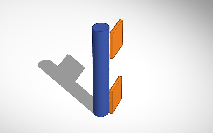 3D design hinge | Tinkercad