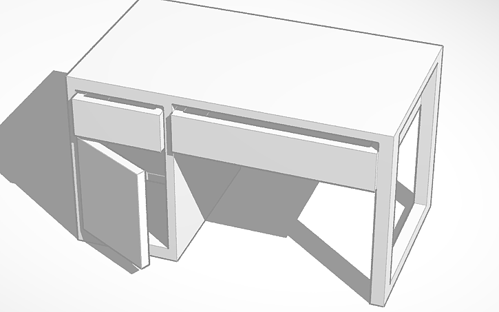 3D design Desk | Tinkercad