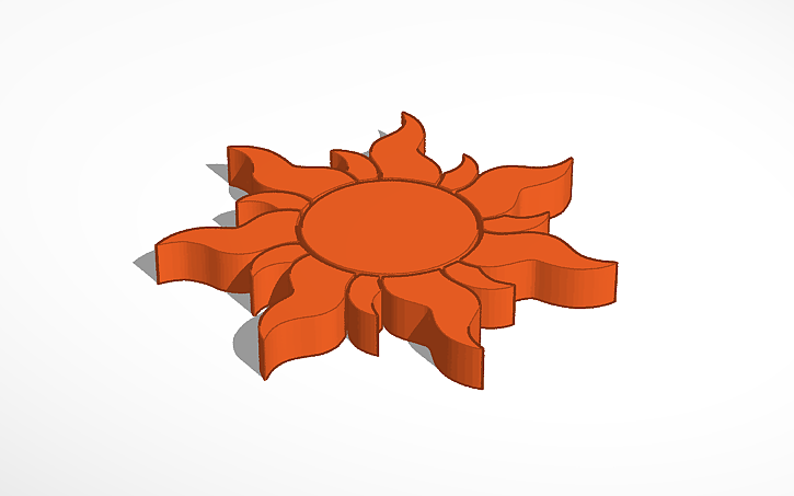 3D design Sun - Tinkercad