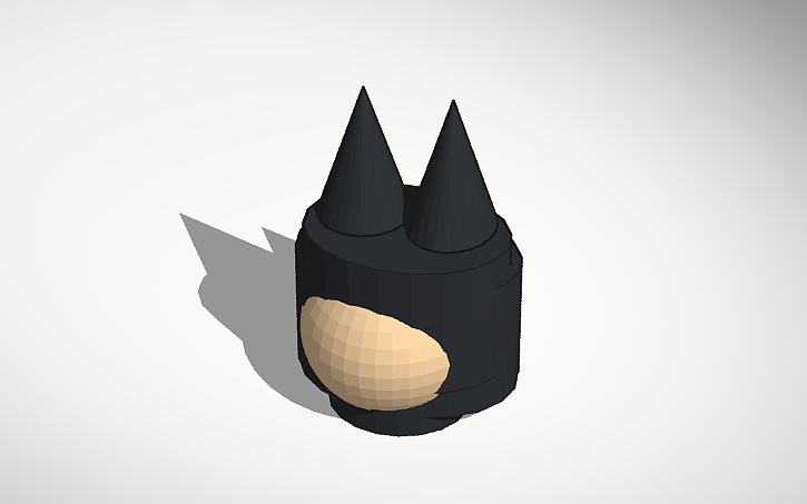 3D design batman - Tinkercad