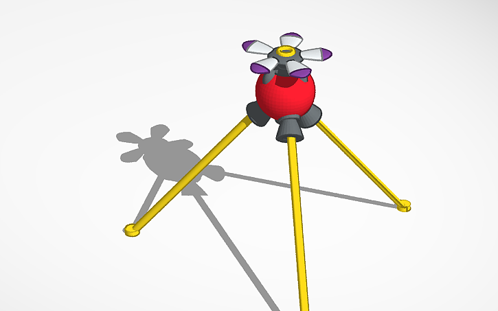 3D design Pikmin 3 Onion - Tinkercad