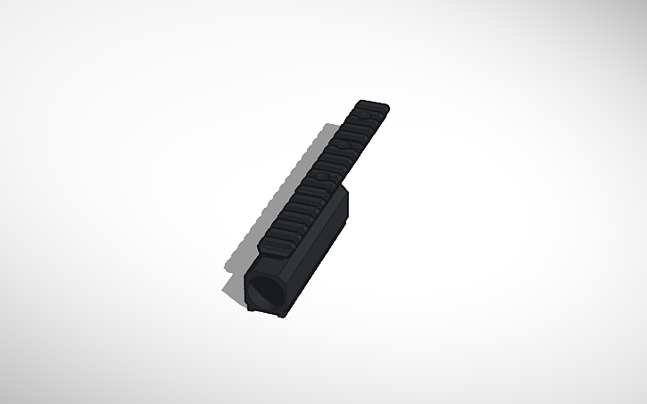 3D design Tipx Swordfish Rail System - Tinkercad