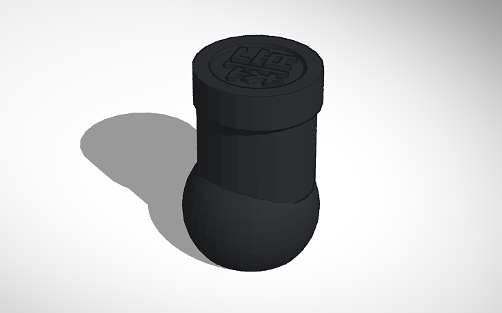 3D design stamp - Tinkercad