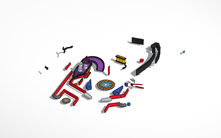 3D design windows pinball - Tinkercad