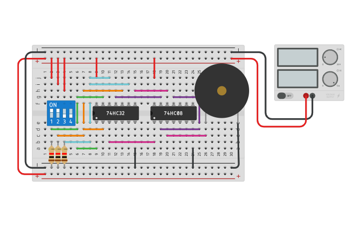 Circuit Design Problem 2 Tinkercad