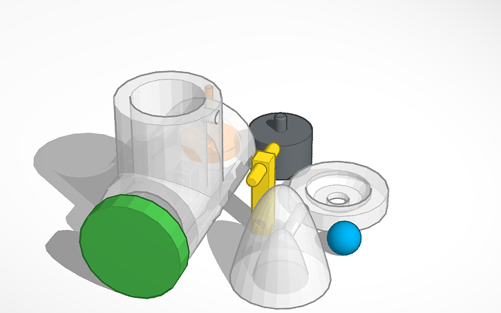 3D design Air Engine V.1 - Tinkercad