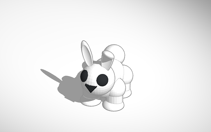 3D design bunny | Tinkercad