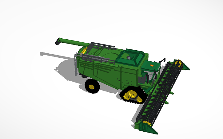3D design [HLModtech] JOHN DEERE X9 1100 - Tinkercad