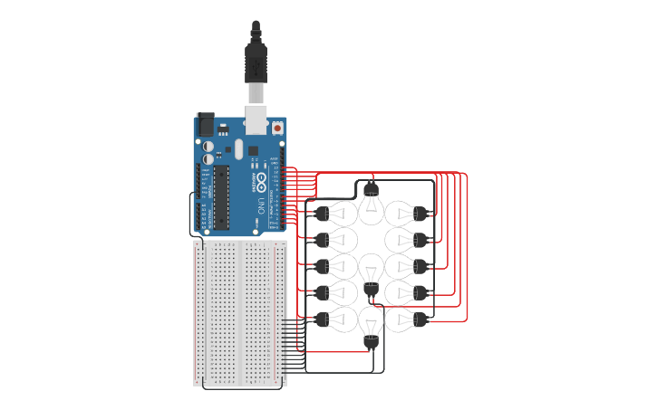 Circuit design prog 16 | Tinkercad