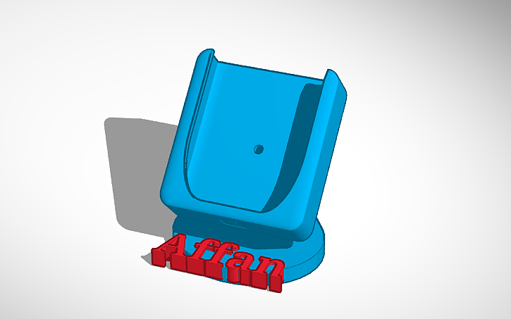 3D design iphone Holder | Tinkercad