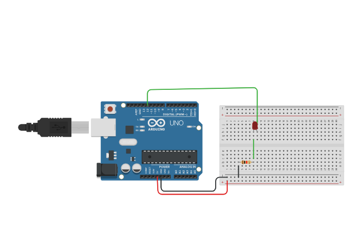 Circuit design ARDUINO. - Tinkercad
