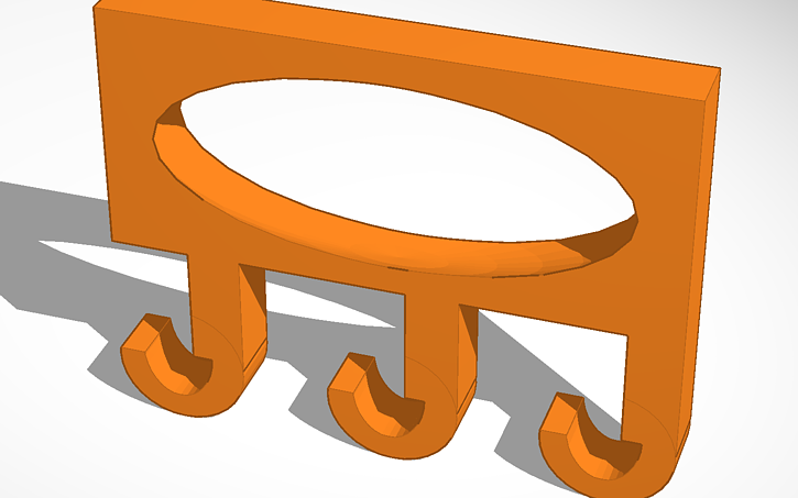 3D design Grocery Bag Holder - Tinkercad