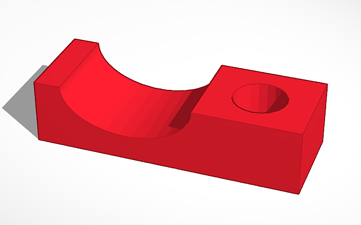 3D design LED Strip Anchors RGBW - Tinkercad