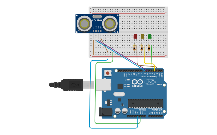Circuit design Light sensor | Tinkercad