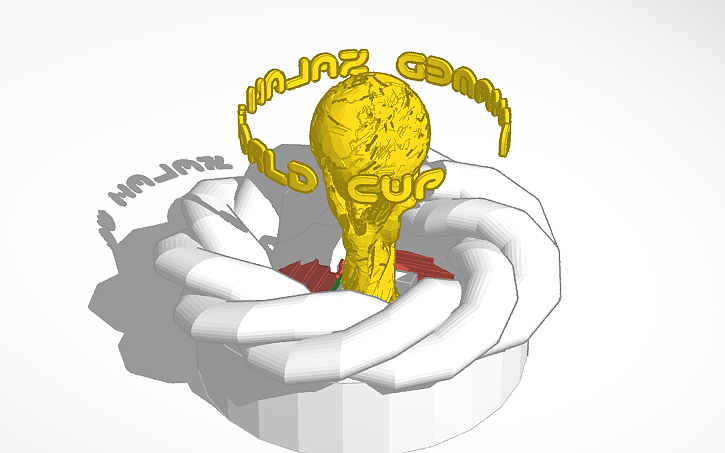 3D design Fifa WORLD CUP - Tinkercad