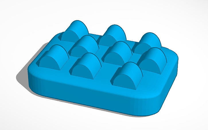 3D design Handheld Finger Fidget - Tinkercad