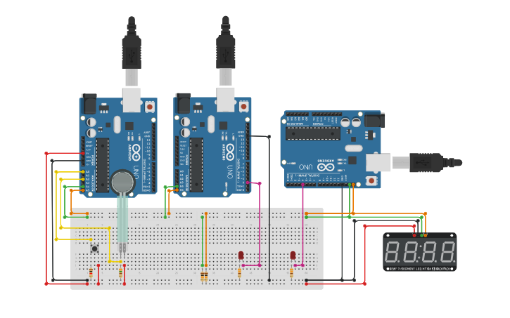 Circuit Design I2c Tinkercad
