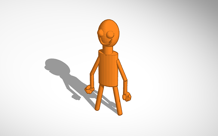 3D design man - Tinkercad