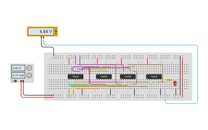 Circuit design Mini Project | Tinkercad