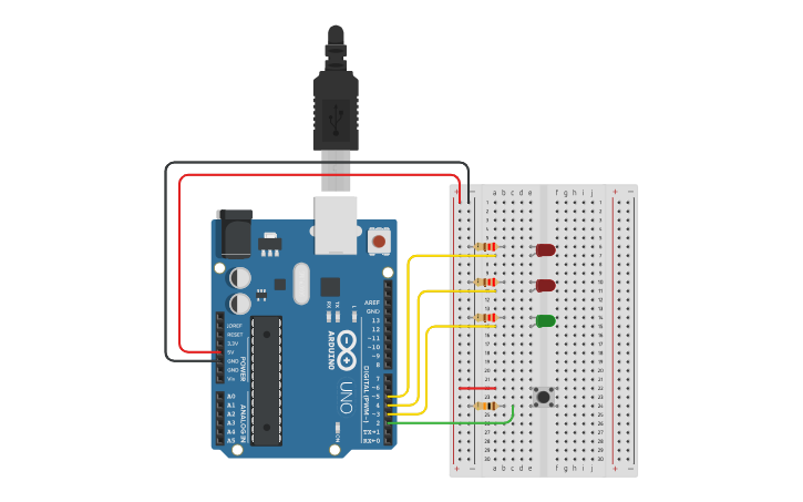 Circuit design APB-02 Spaceship Interface - Tinkercad