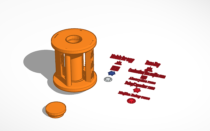 3D design Concussion grenade DND Homebrew Artifact. EV.1 | Tinkercad