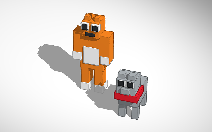 3D design Copy of Stampy - Tinkercad