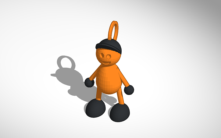 3D design dave the stick man | Tinkercad