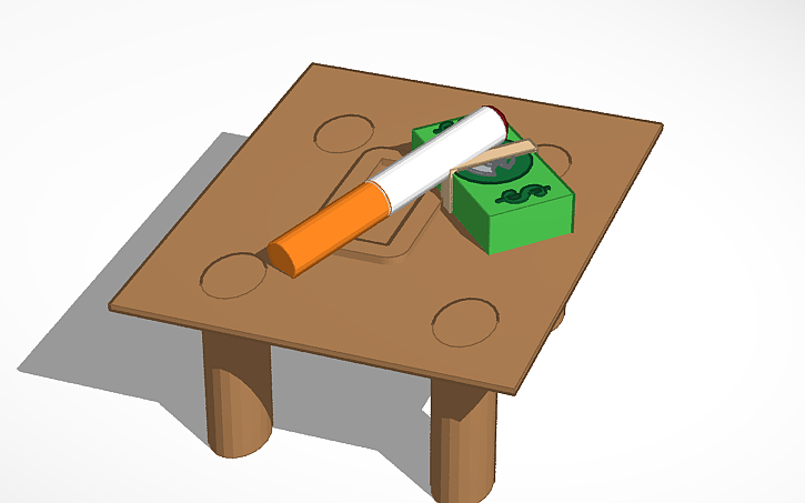 3D design stack of money | Tinkercad