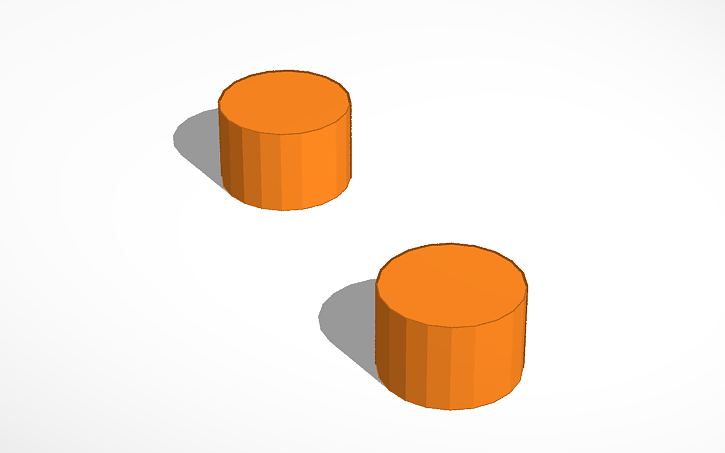 3D design Knobs - Tinkercad