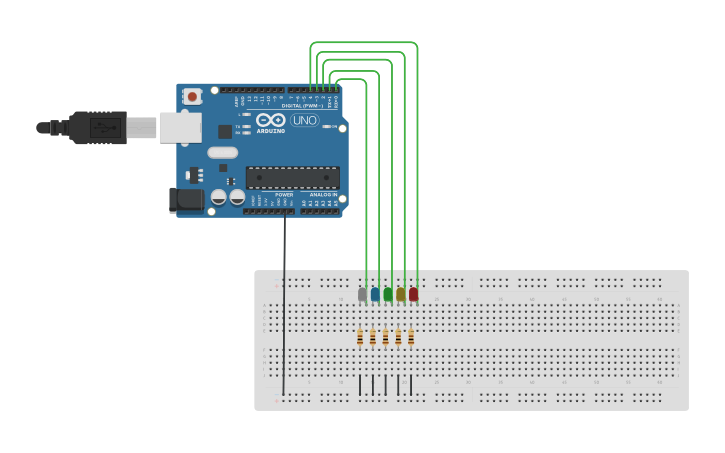 Circuit Design Задание 1 Tinkercad