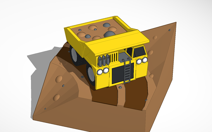 3D design Mine Class Dump Truck | Tinkercad