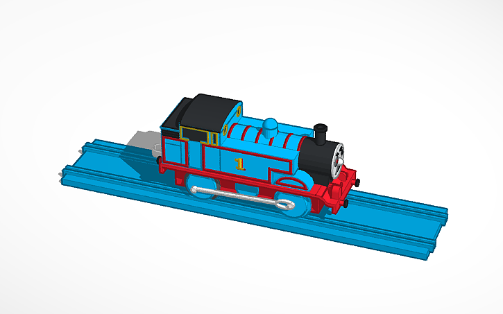 3D design Terminator Thomas The Tank Engine - Tinkercad